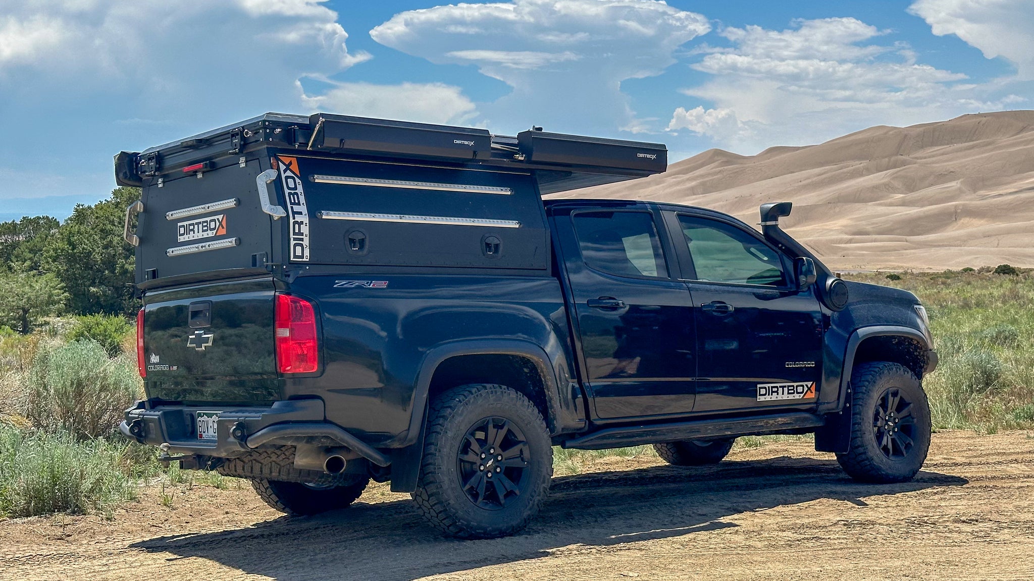 Dirtbox Canopy Camper – Modular Truck Camper Shell / Topper for Mid ...