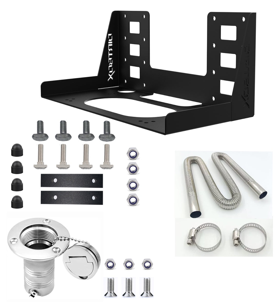 Diesel Heater Mount & Exhaust Relocation Kit | Dirtbox Overland
