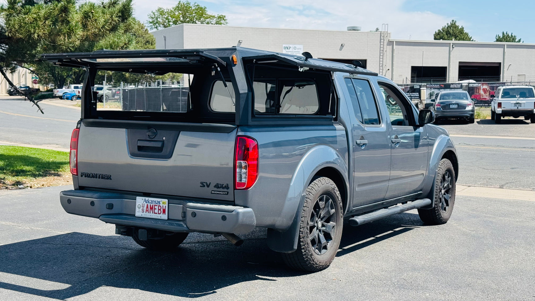 Full Wing Truck Cap Topper & Overland Camper Shell for Work, Camping ...