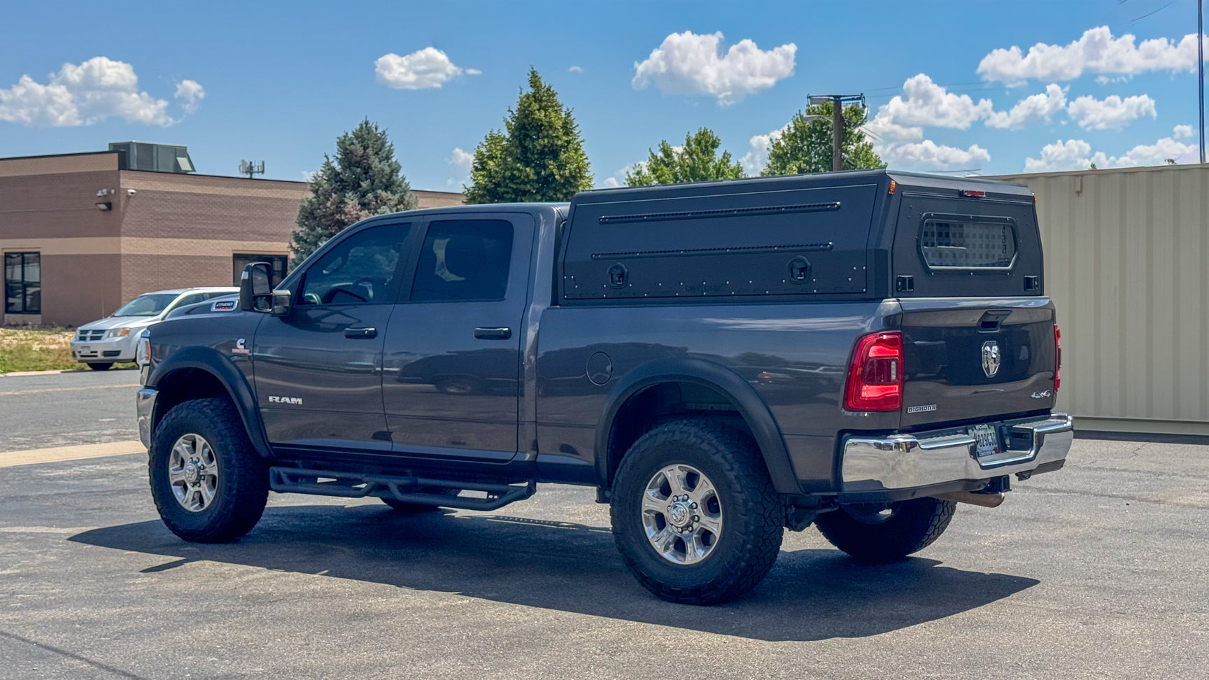 Full Wing Truck Cap Topper & Overland Camper Shell for Work, Camping ...