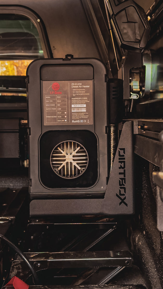LF Bros 12V Diesel Heater – Compatible with Dirtbox Overland Canopy ...