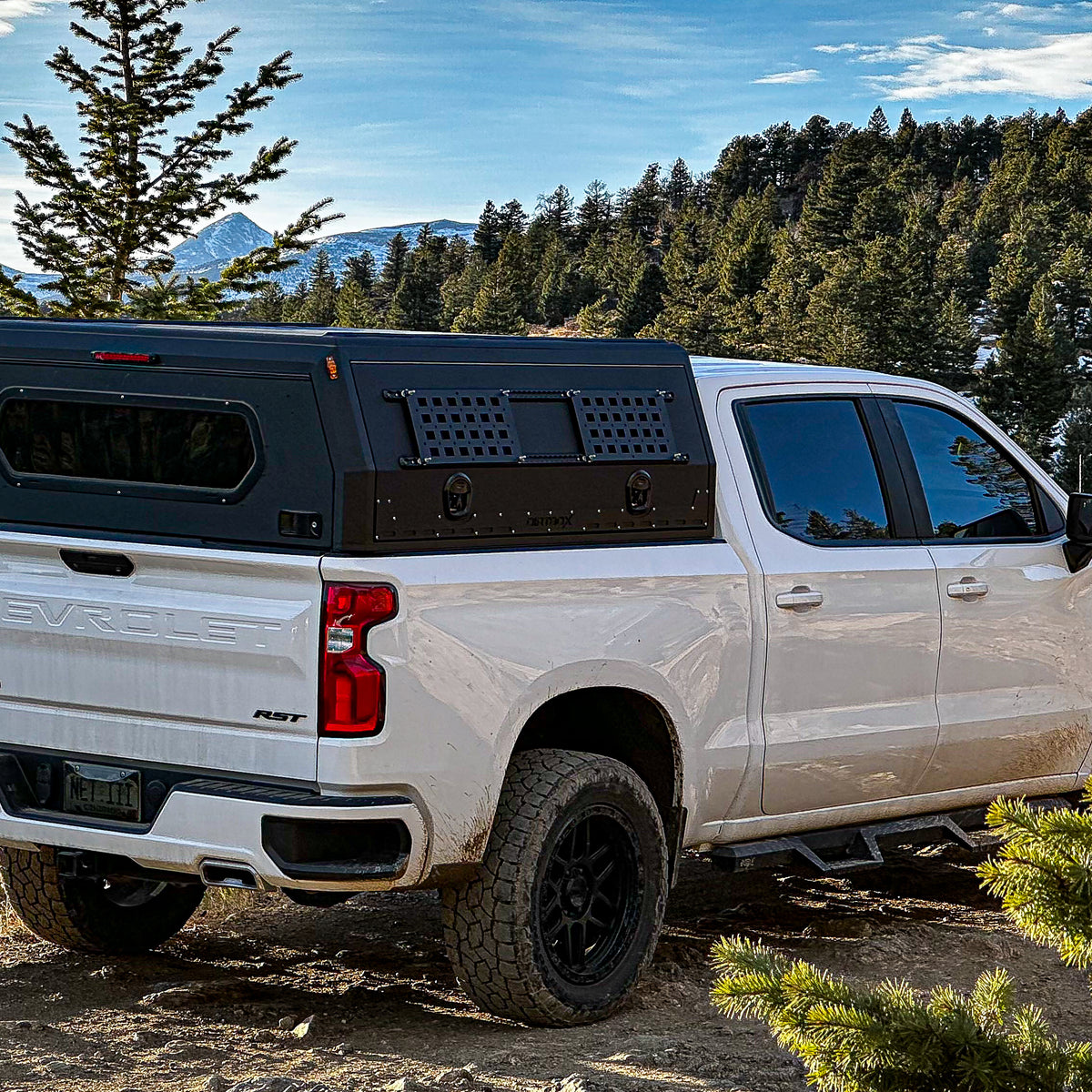 Full Wing Truck Cap Topper & Overland Camper Shell for Work, Camping ...