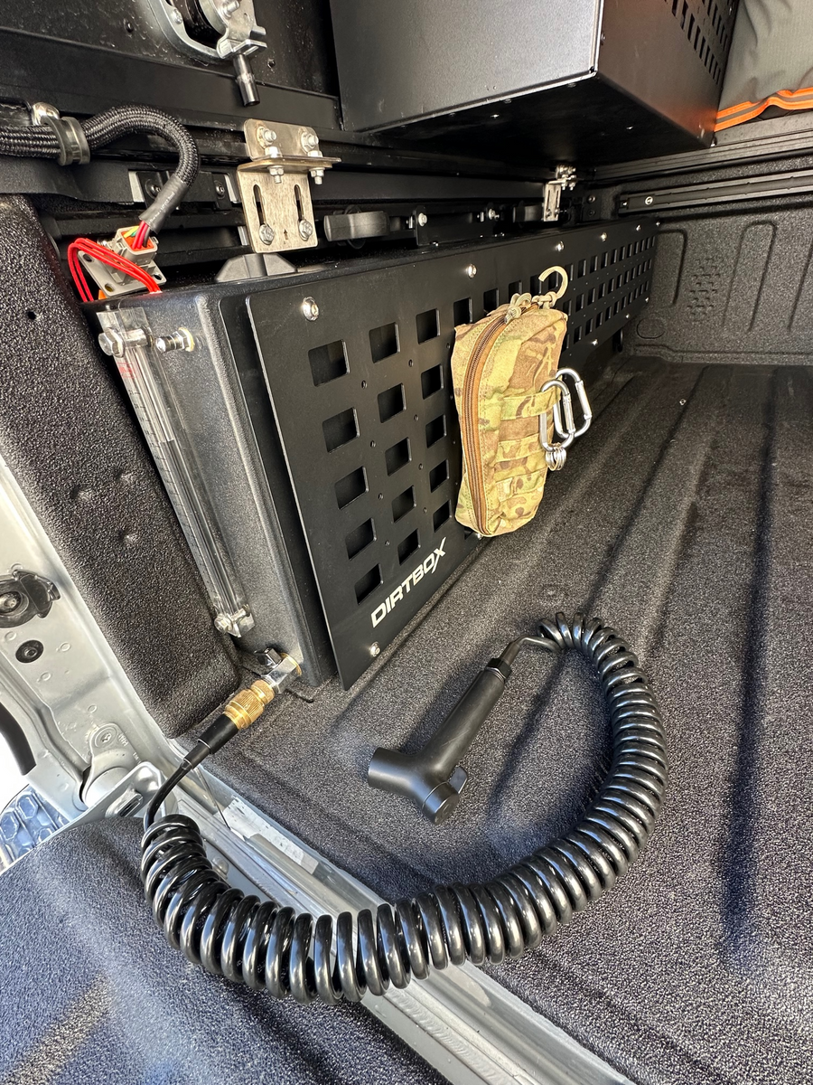In Bed 15 Gallon Water Tank | Dirtbox Overland
