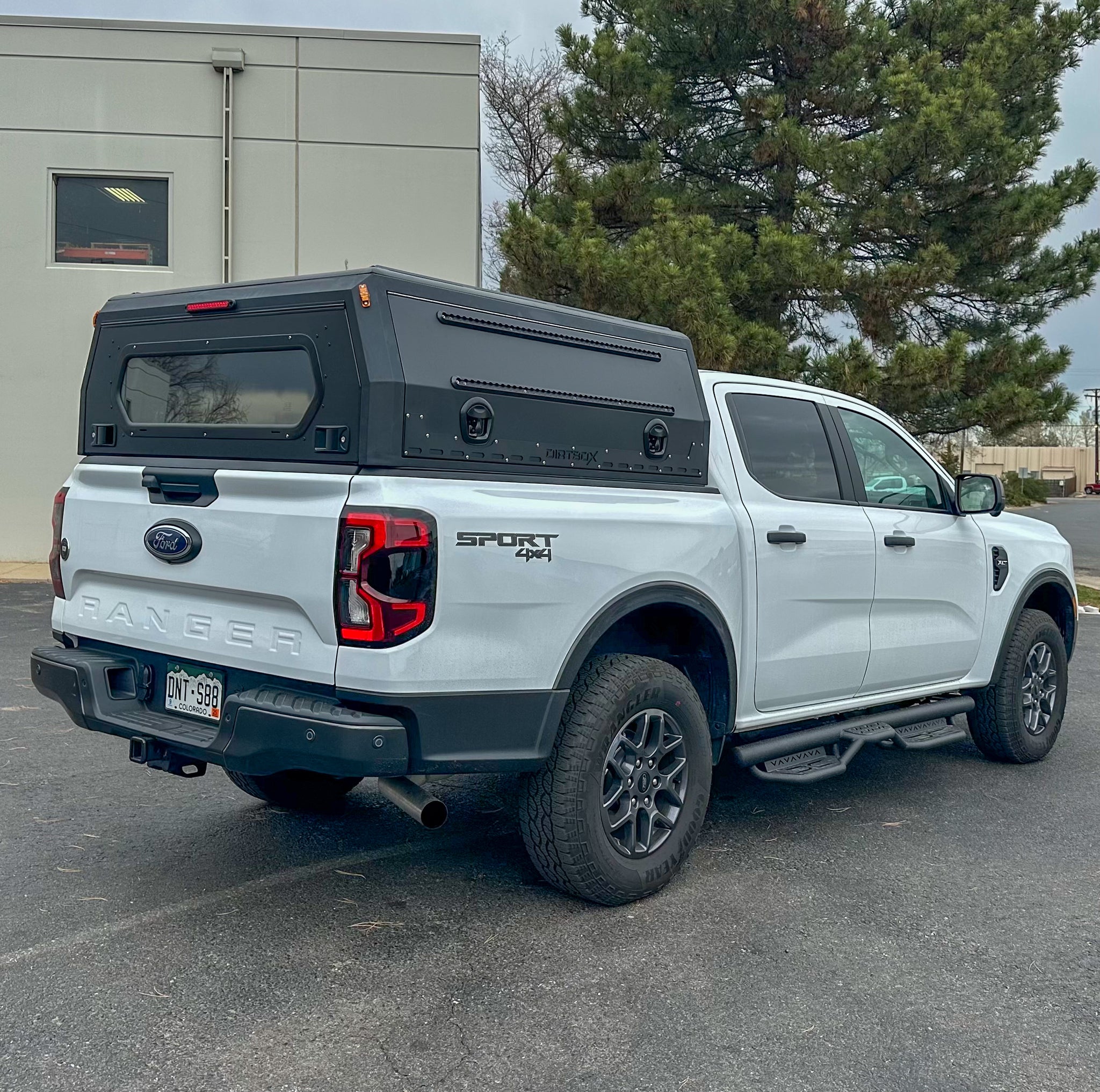 Full Wing Truck Cap Topper & Overland Camper Shell for Work, Camping ...